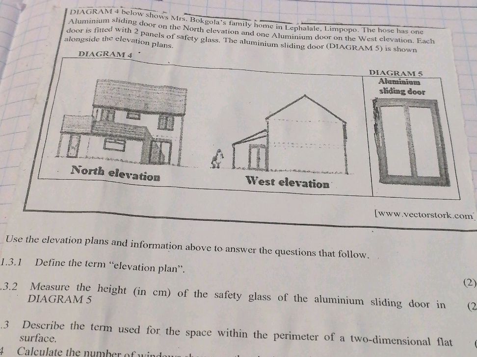 Use the elevation plans and information | StudyX