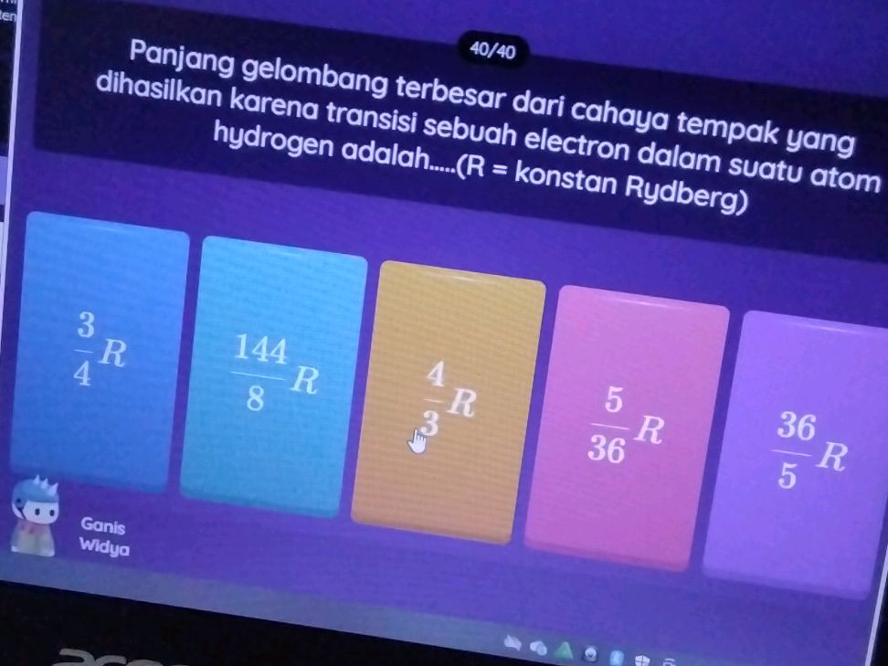 Panjang gelombang terbesar dari cahaya | StudyX