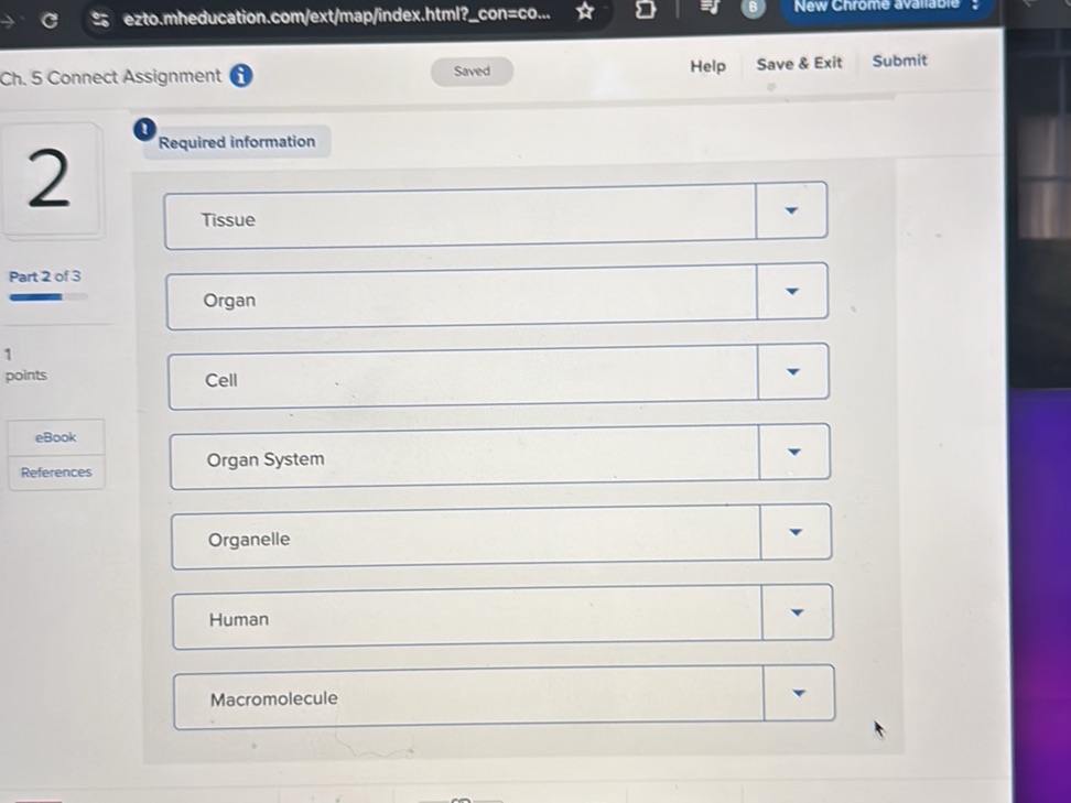 Place the following terms in order from | StudyX
