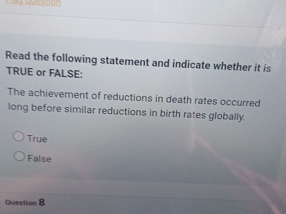 Read the following statement and indicate | StudyX