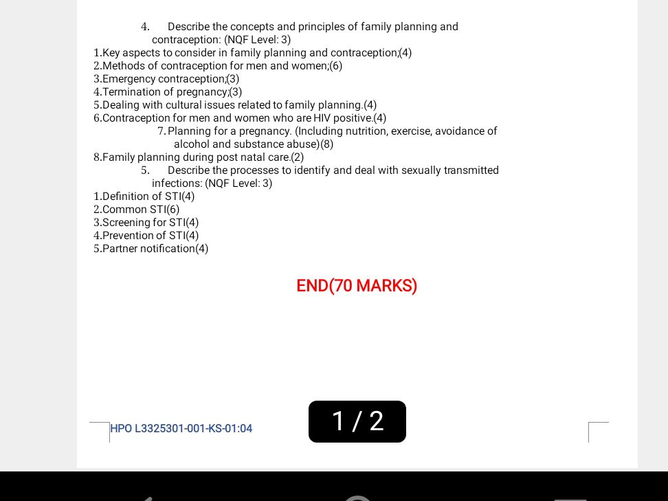 4. Describe the concepts and principles of | StudyX