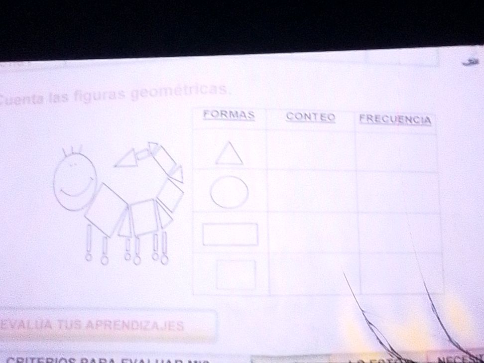 Cuenta las figuras geométricas. | FORMAS | | StudyX