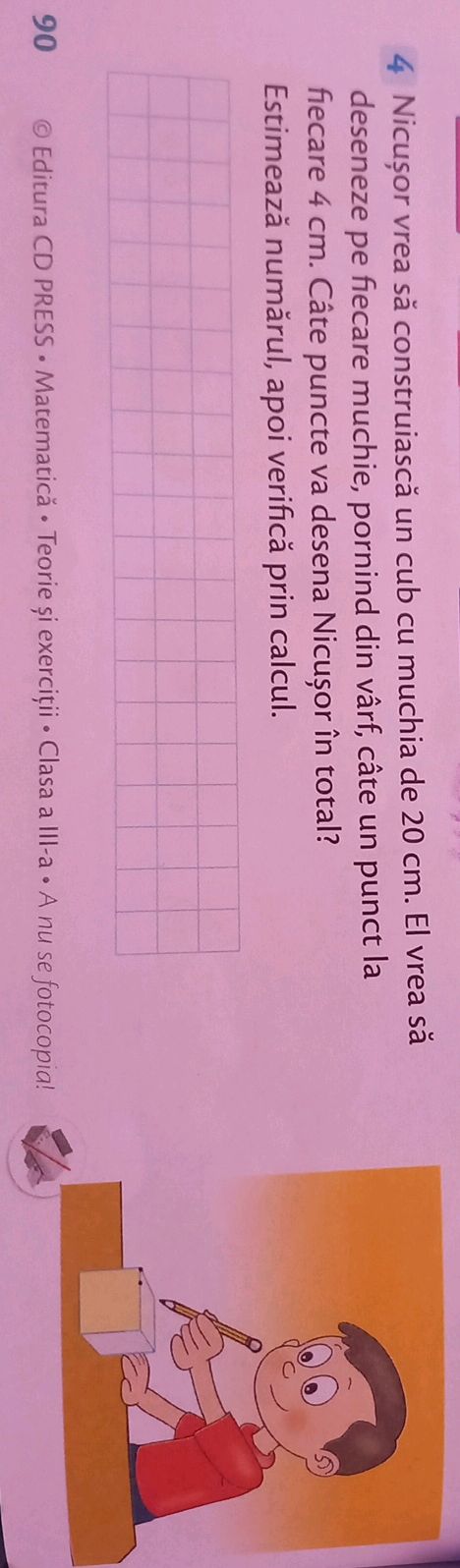 4 Nicușor vrea să construiască un cub cu | StudyX