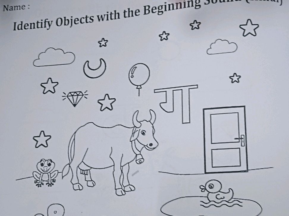 Identify Objects with the Beginning Sound | StudyX