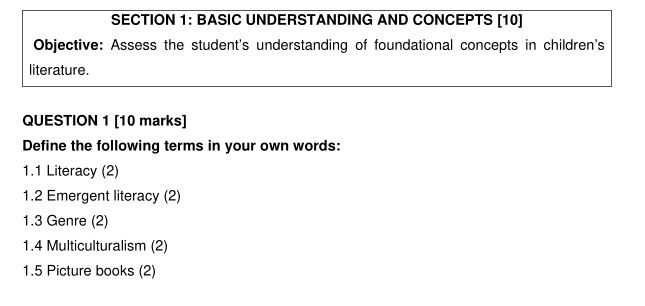 Define the following terms in your own | StudyX