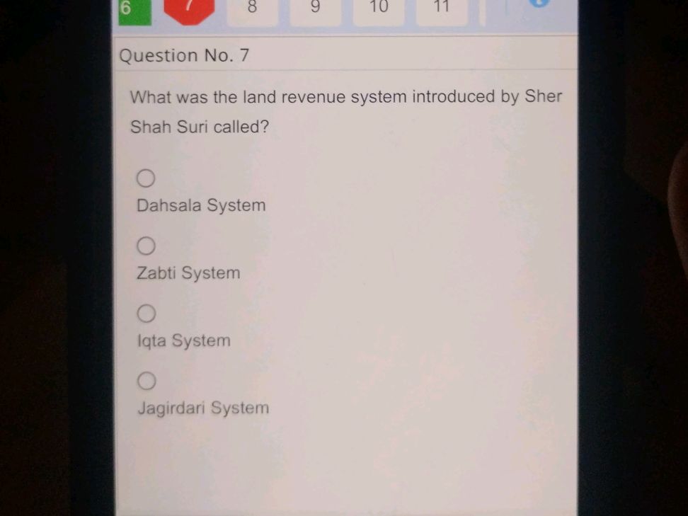 Question No. 7 What was the land revenue | StudyX