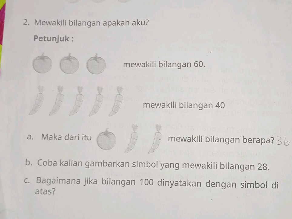 2. Mewakili bilangan apakah aku? Petunjuk : | StudyX