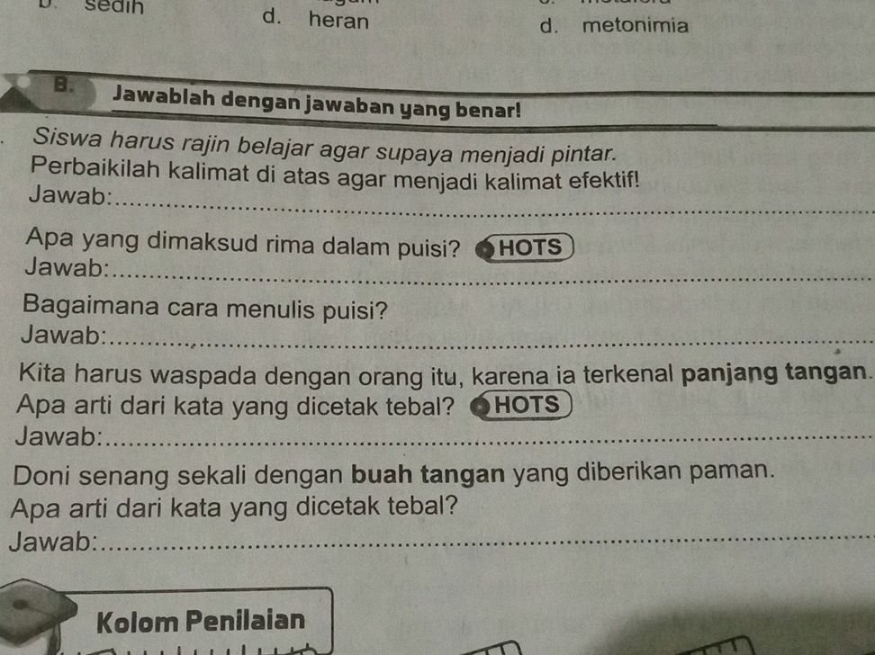 Siswa harus rajin belajar agar supaya | StudyX