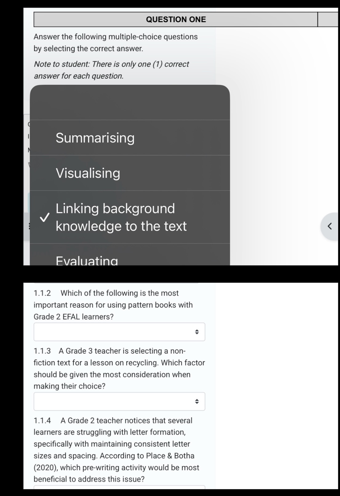 Answer the following multiple-choice | StudyX