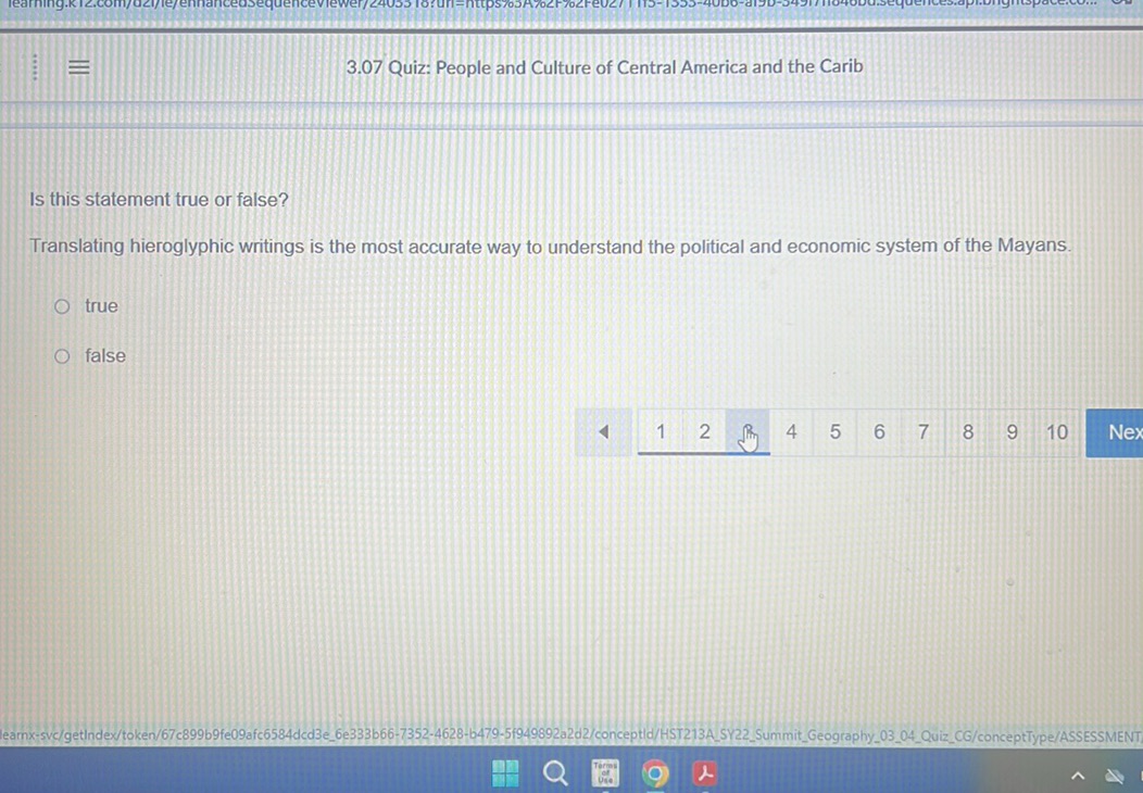 Is this statement true or false? | StudyX