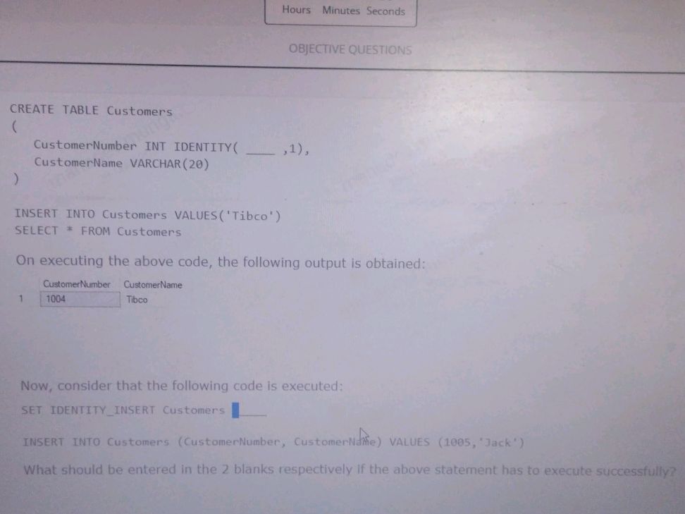 CREATE TABLE Customers ( | StudyX