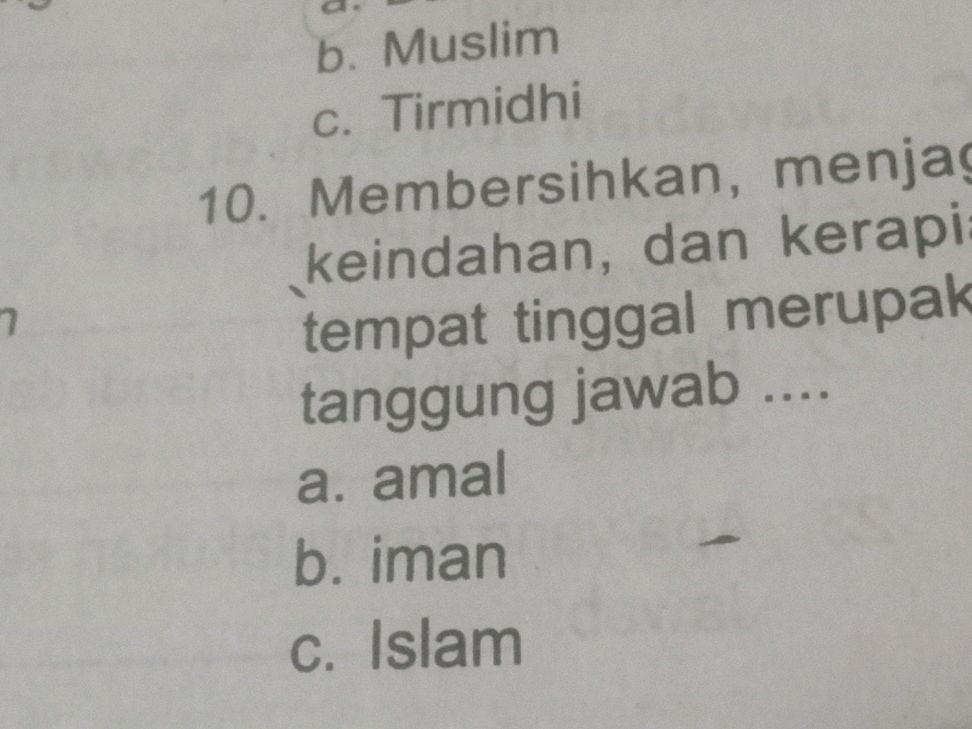 10. Membersihkan, menjaga keindahan, dan | StudyX