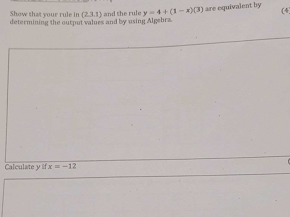 Show that your rule in (2.3.1) and the rule | StudyX