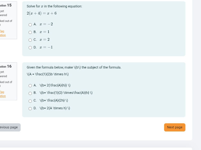 Solve for $x$ in the following equation: | StudyX
