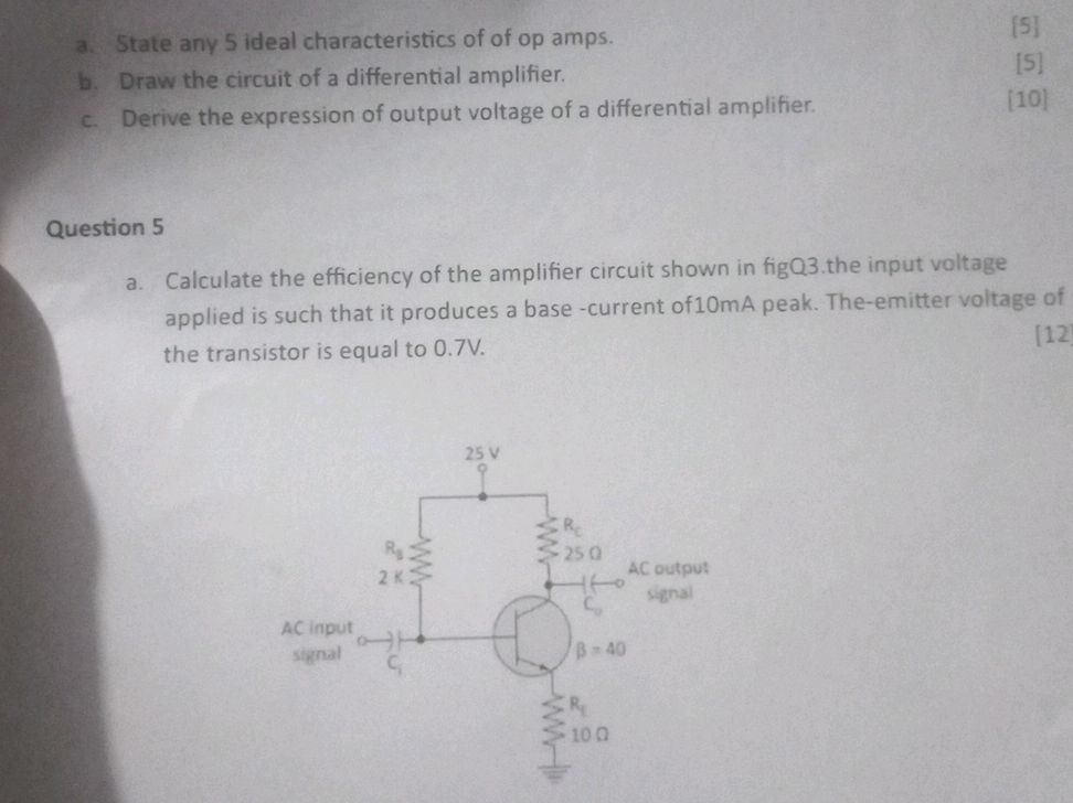 a. State any 5 ideal characteristics of of | StudyX