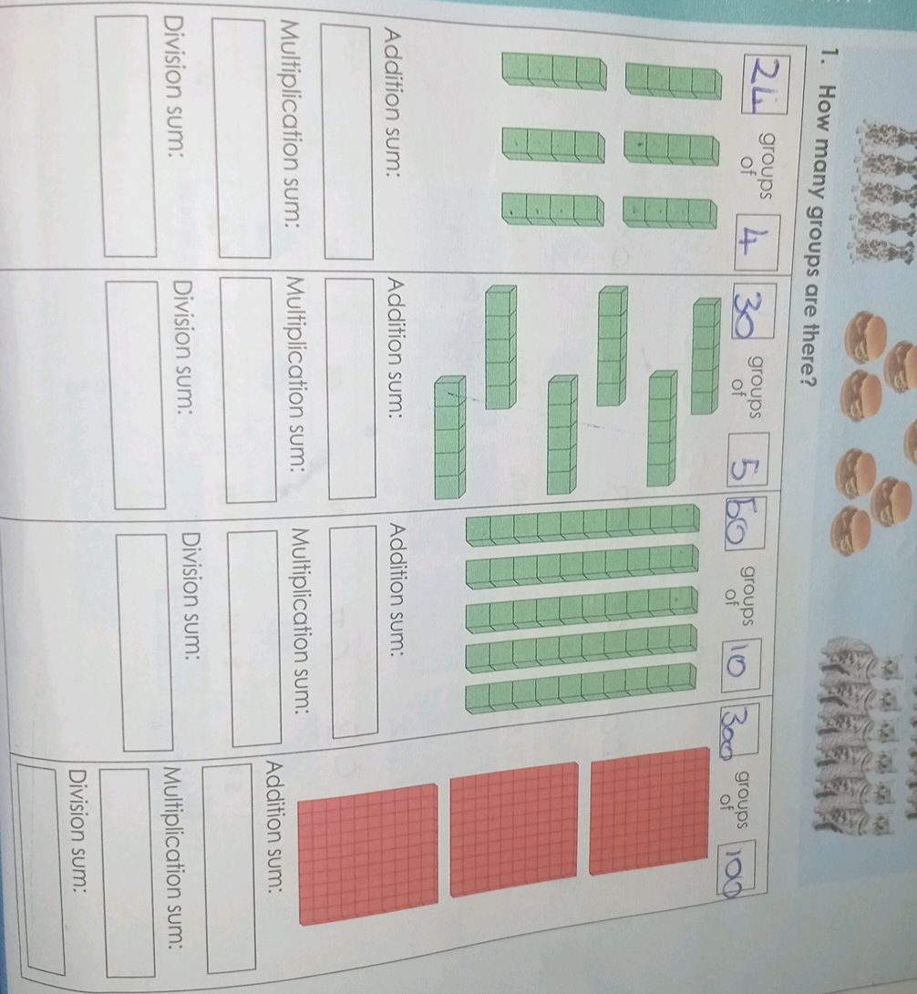1. How many groups are there? 24 groups of | StudyX