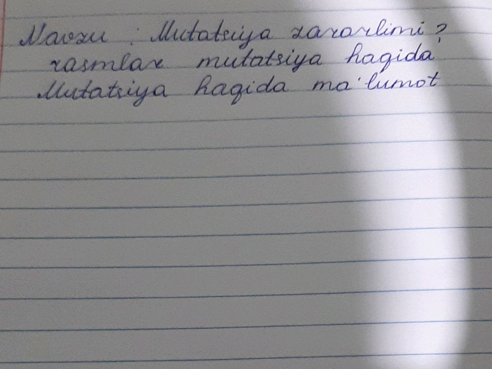 Mavzu: Mutatsiya zararlimi? rasmlar | StudyX