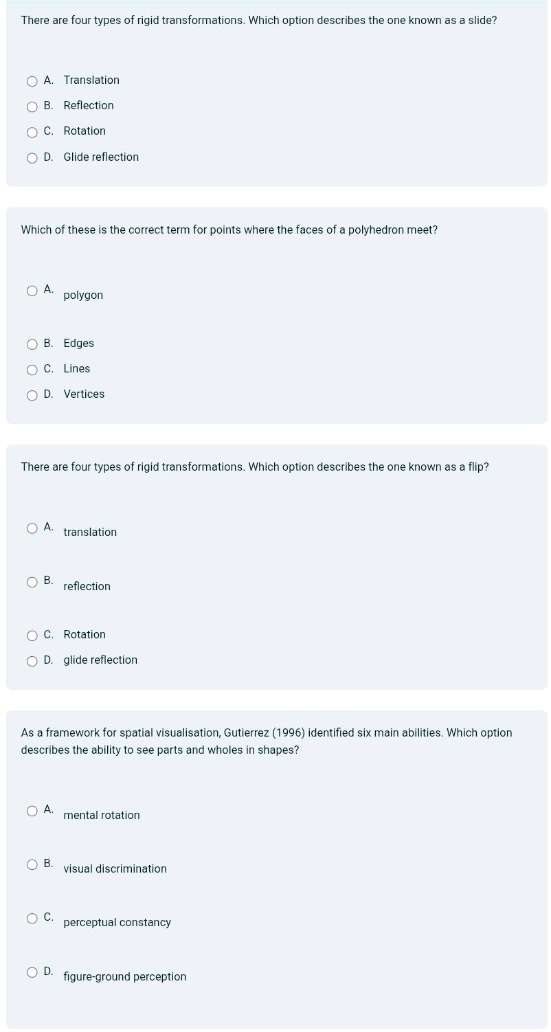 There are four types of rigid | StudyX