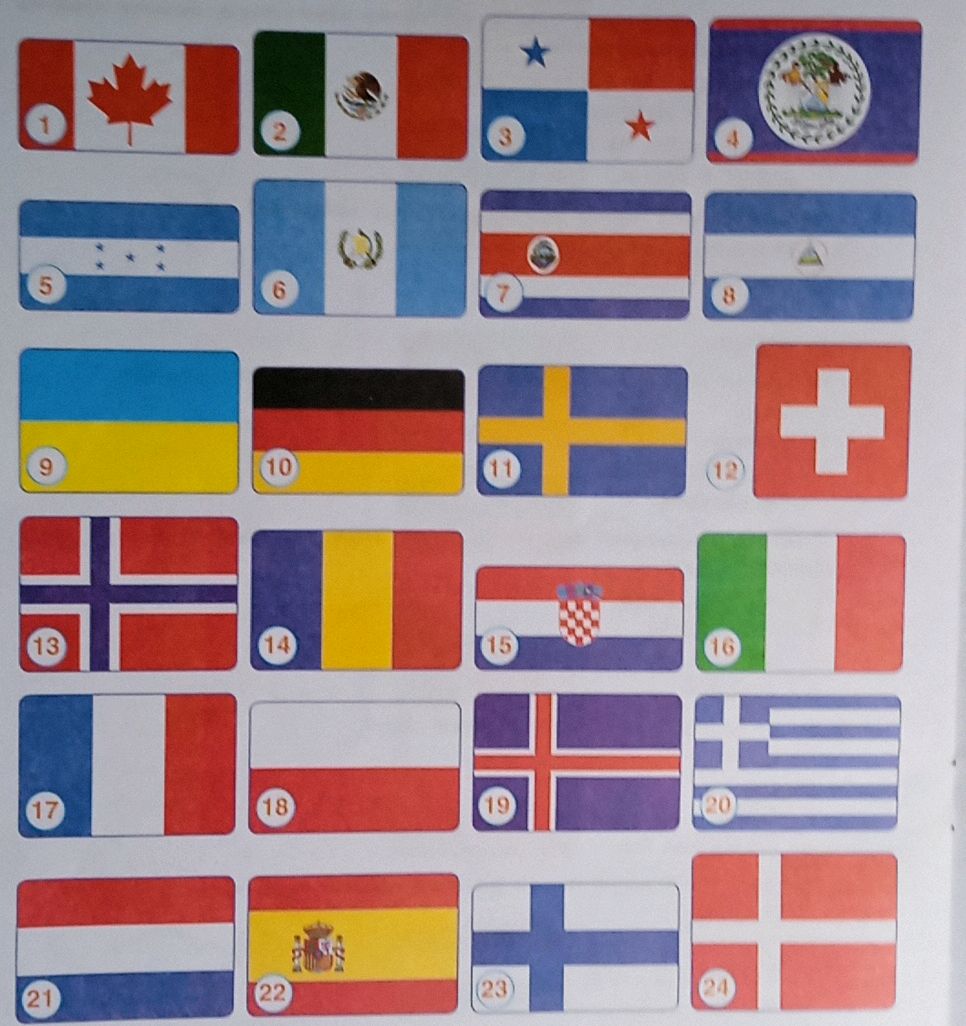 The image shows flags of different | StudyX
