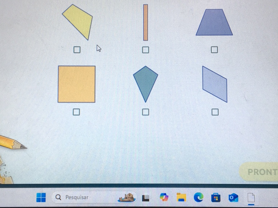 The image shows different geometric shapes. | StudyX