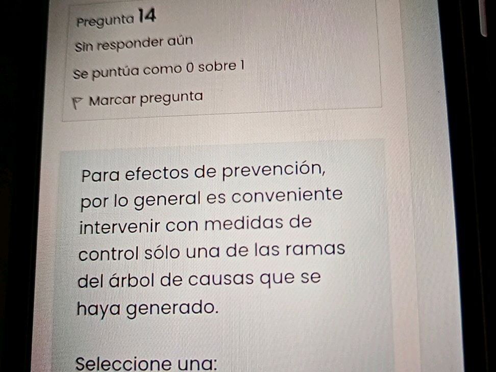 Para efectos de prevención, por lo general | StudyX