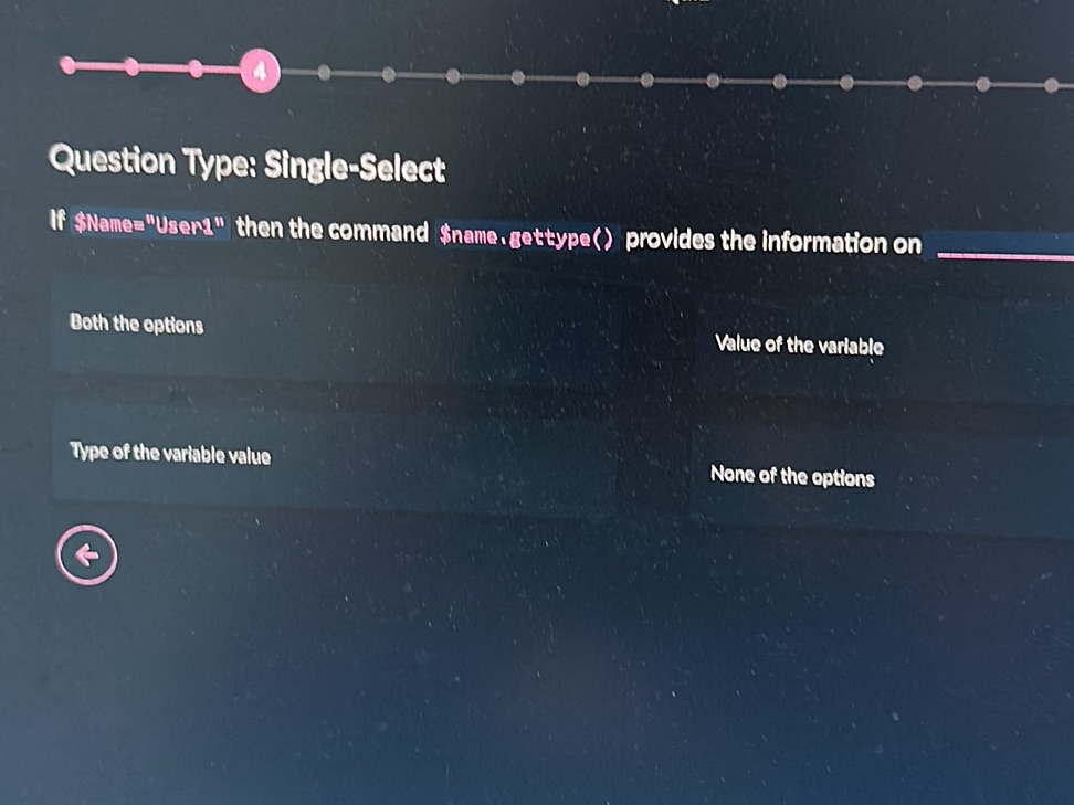 Question Type: Single-Select If | StudyX