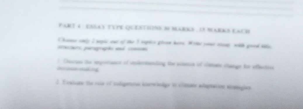 PART 4: ESSAY TYPE QUESTIONS IN MARKS - 15 | StudyX