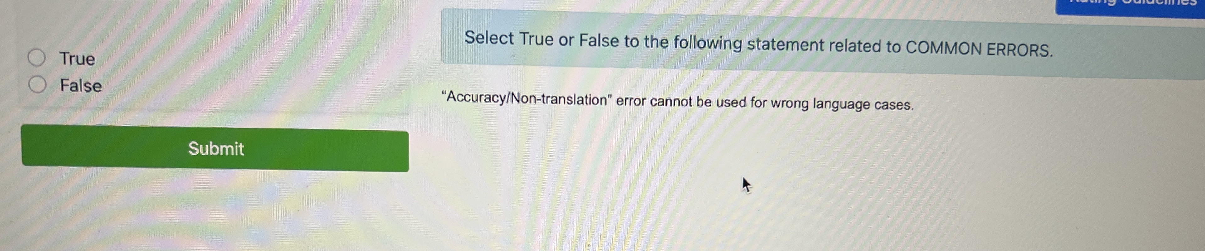 Select True or False to the following | StudyX