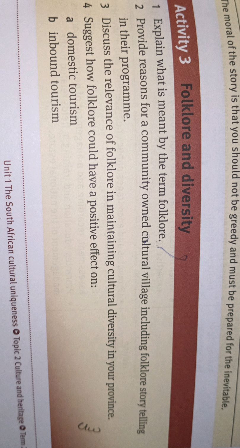 1 Explain what is meant by the term | StudyX