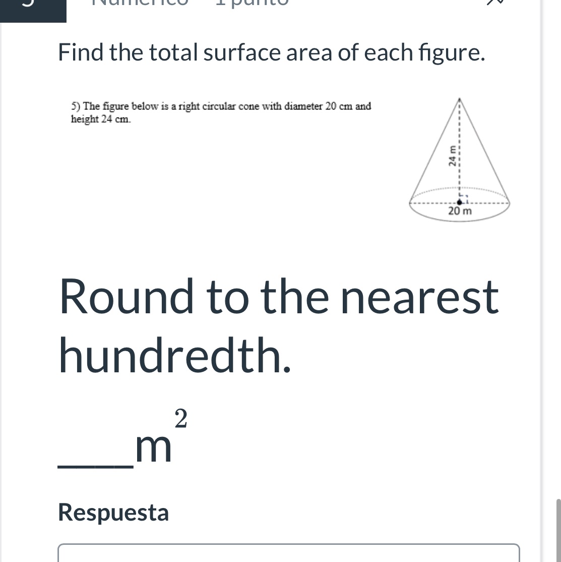 Find the total surface area of each figure. | StudyX