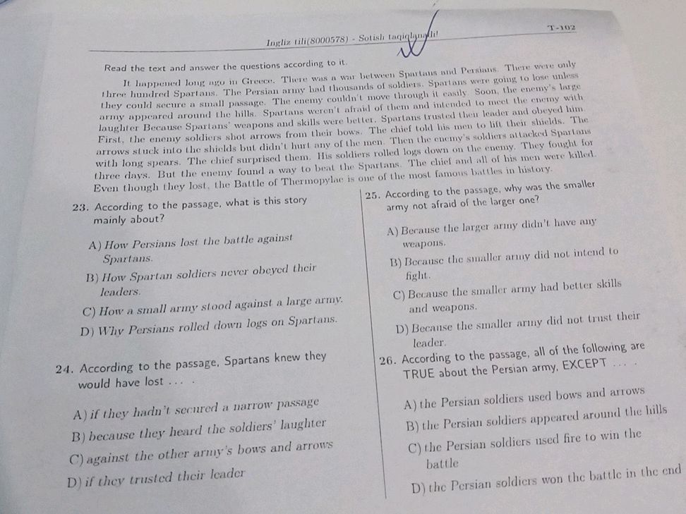 Read the text and answer the questions | StudyX