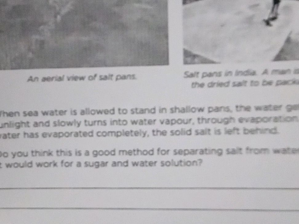 When sea water is allowed to stand in | StudyX