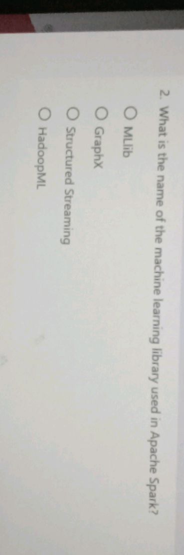 2. What is the name of the machine learning | StudyX