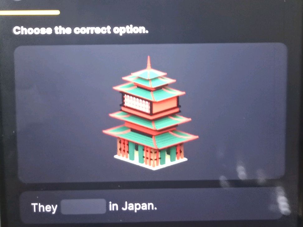 Choose the correct option. They ____ in | StudyX