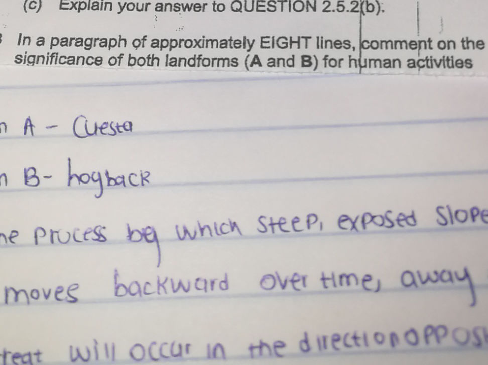 (c) Explain your answer to QUESTION | StudyX