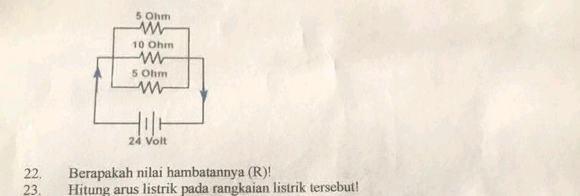 The circuit diagram shows: ```latex {c} | StudyX