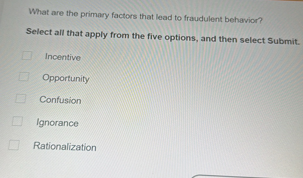 What are the primary factors that lead to | StudyX