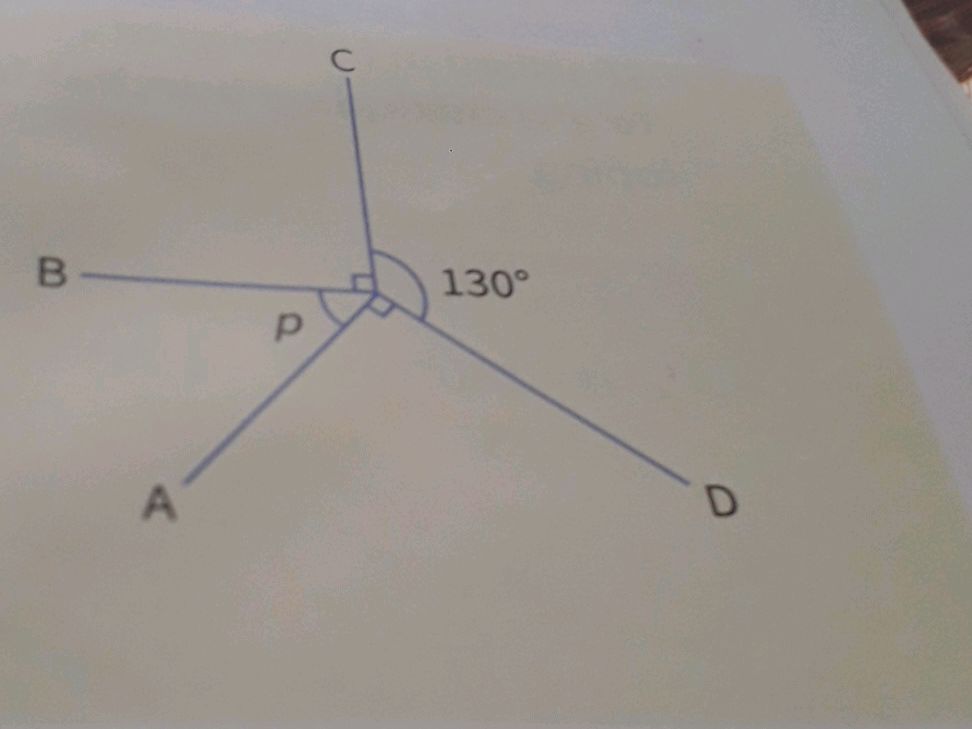 The image shows angles formed by | StudyX