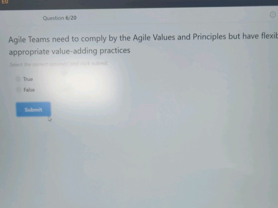 Agile Teams need to comply by the Agile | StudyX