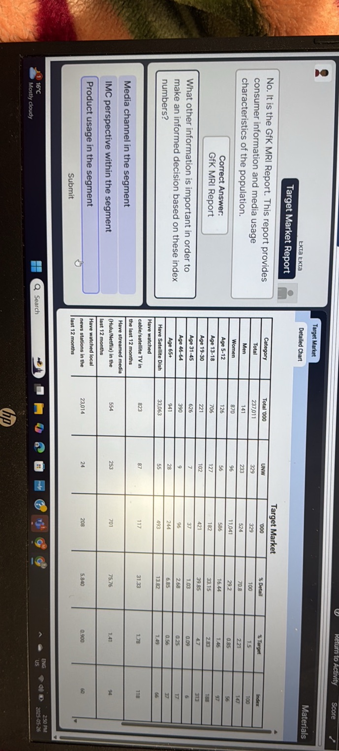 What other information is important in order | StudyX
