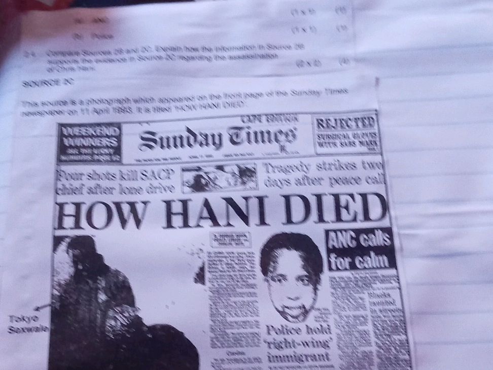 24. Compare Sources 2B and 2C. Explain how | StudyX