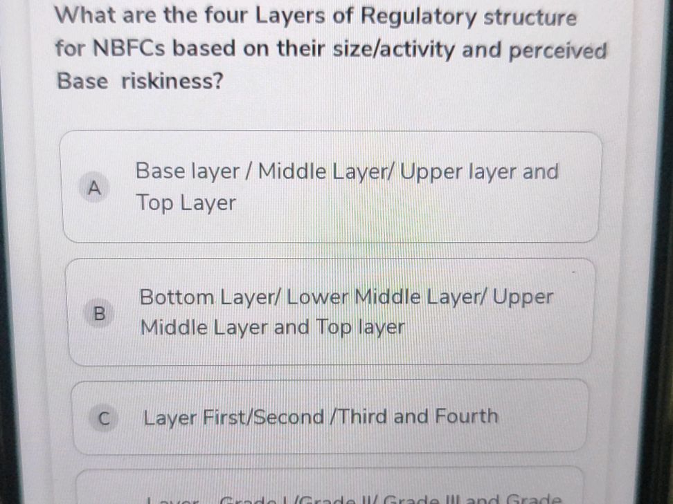 What are the four Layers of Regulatory | StudyX