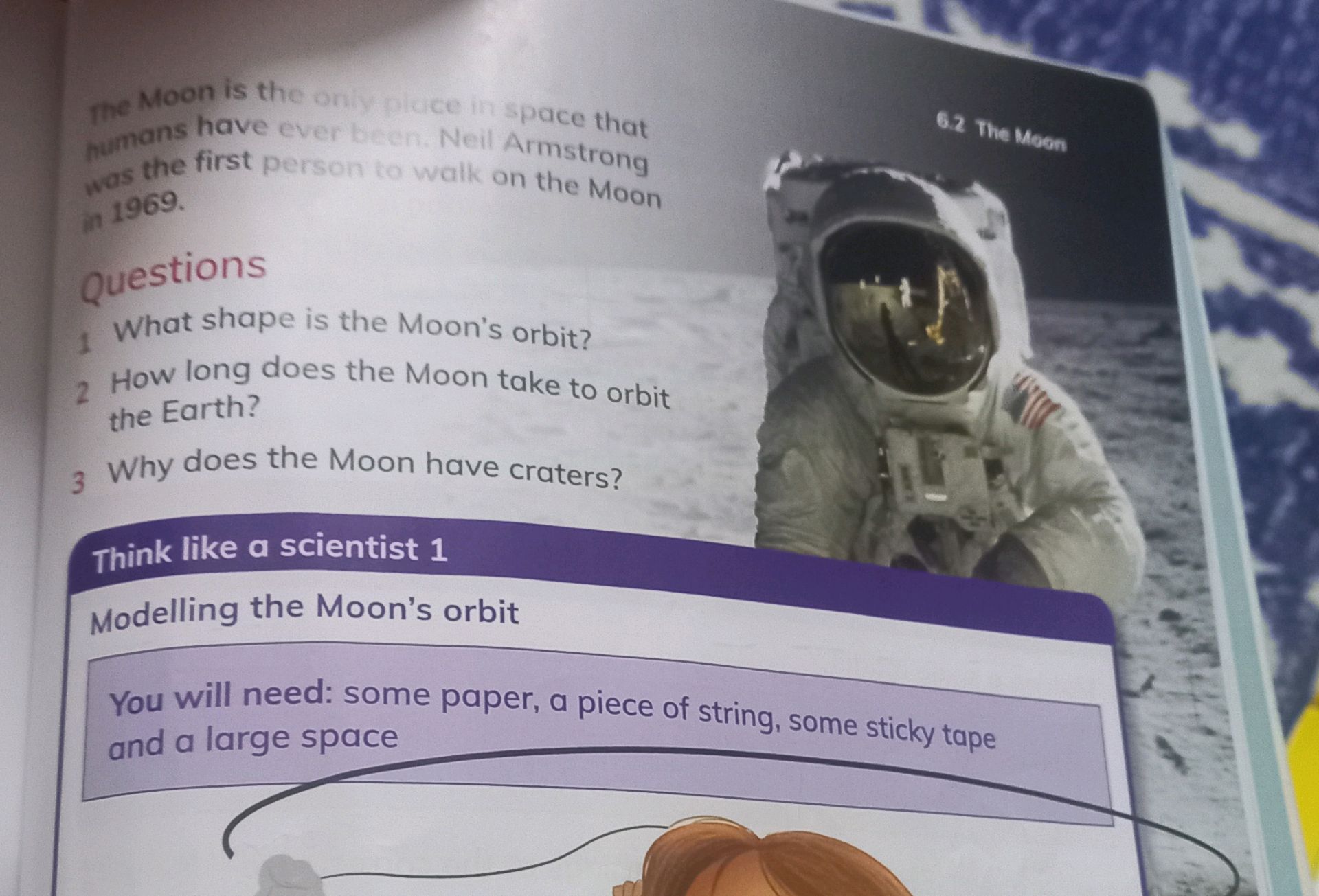 1 What shape is the Moon's orbit? 2 How long | StudyX