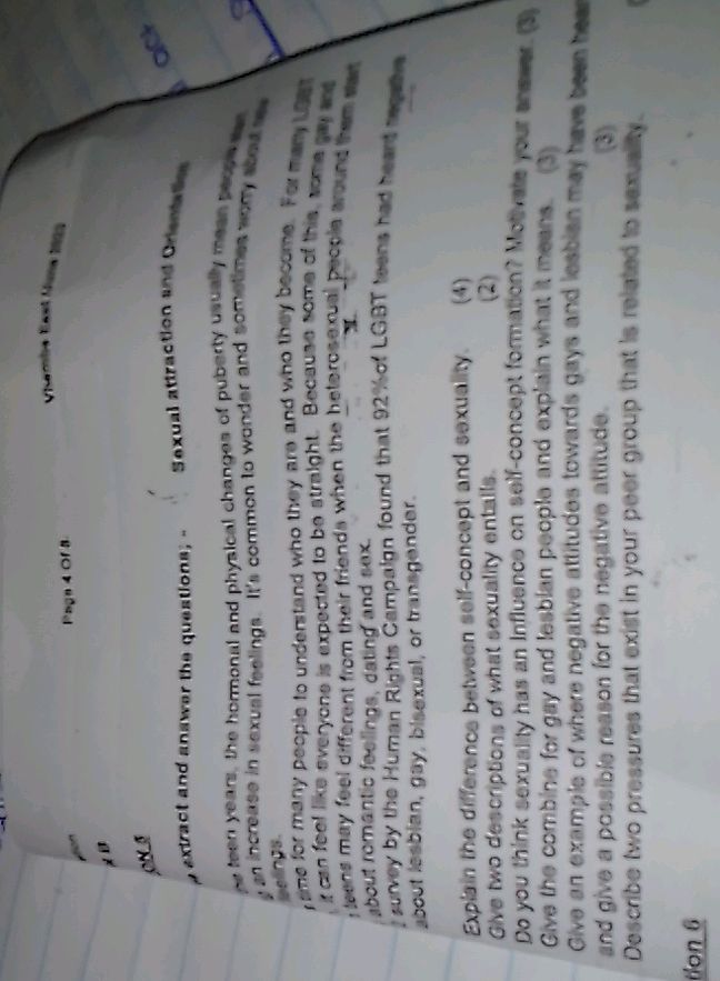 Extract and answer the questions; - Explain | StudyX