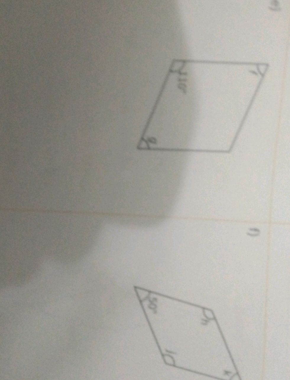 The image contains two parallelograms with | StudyX