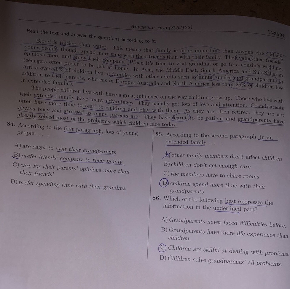 Read the text and answer the questions | StudyX