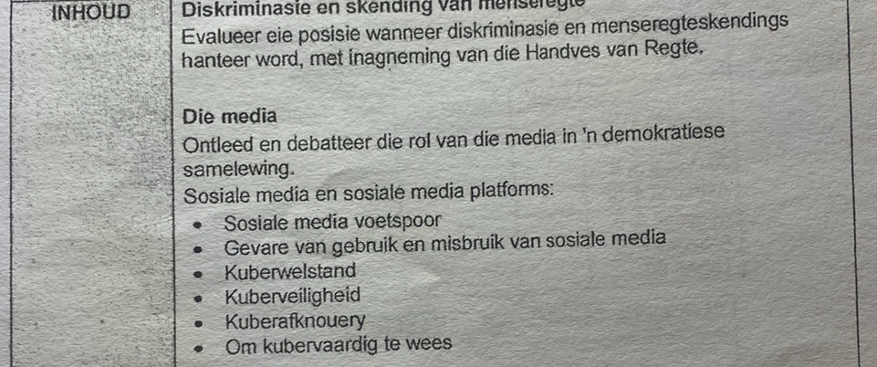 Diskriminasie en skending van menseregte | StudyX