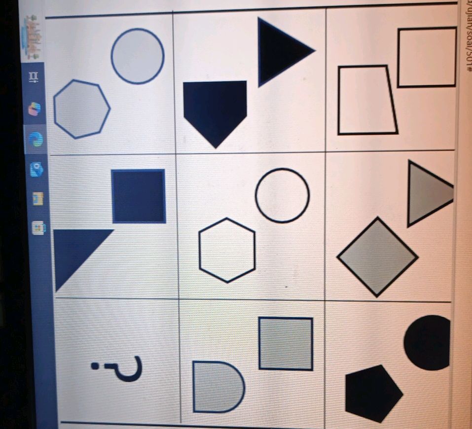 Identify the pattern and select the shape | StudyX