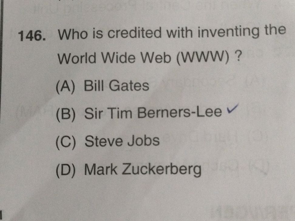 146. Who is credited with inventing the | StudyX