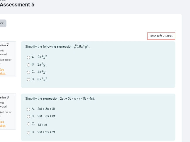 Simplify the following expression $ | StudyX